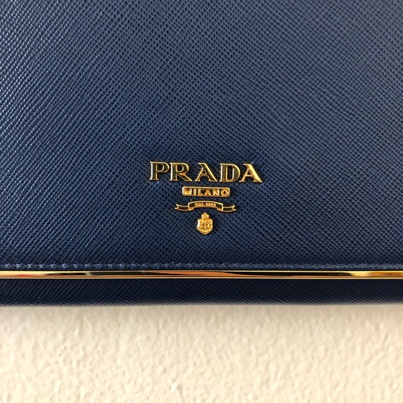 Prada | Bags | Prada Chain Wallet | Poshmark